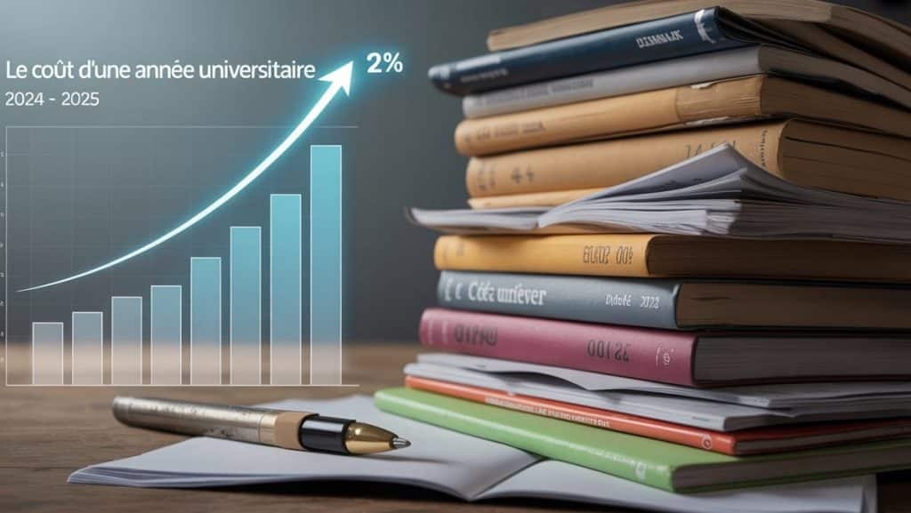 Le coût d’une année universitaire a augmenté de 2 % en 2025 par rapport à 2024